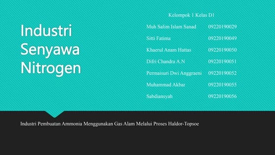Pembuatan industri garam dengan dasar air laut.ppt