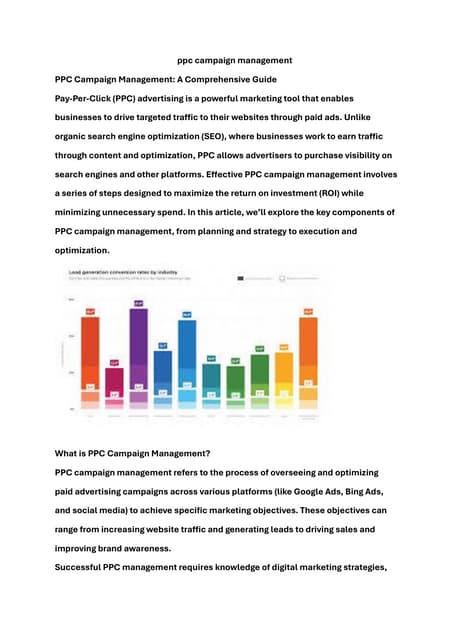 PPC Campaign Planning | PPT