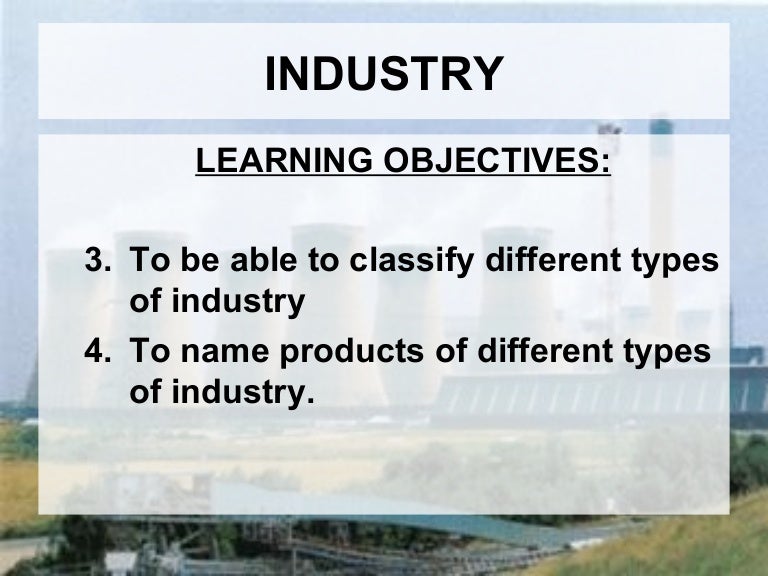 Industry Classification & Systems