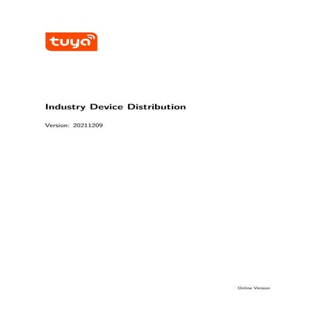Industry Device Distribution_Cloud Services API Reference_Cloud ...
