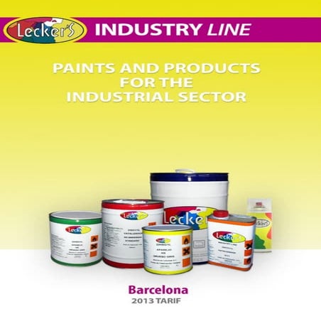 Industry Lecker's products | PDF