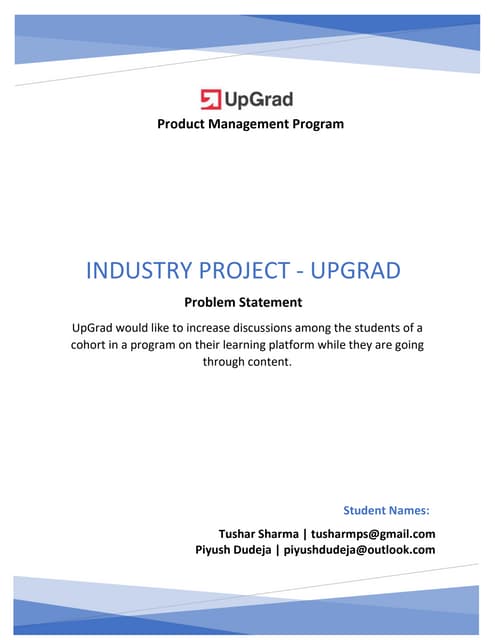 UpGrad_Presentation as a startup sucess.pptx