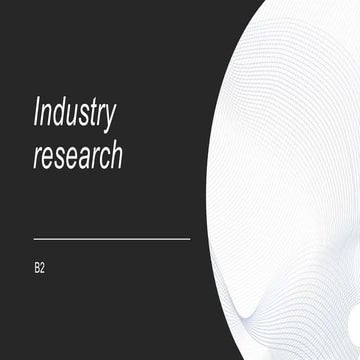 Industry research .pptx