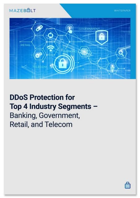 Infographic - Why DDoS Mitigation Solutions are important | PDF