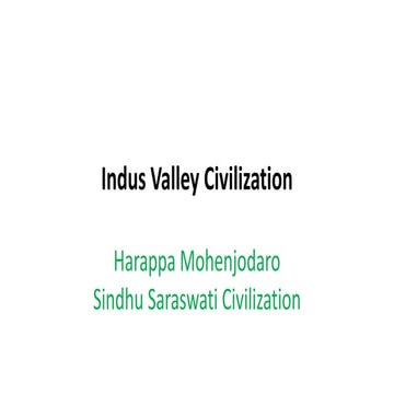 Indus Valley Civilization.ppt