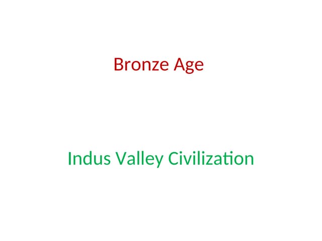Arts of indus valley | PDF