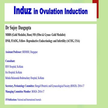 Letrozole in Ovulation Induction | PPTX