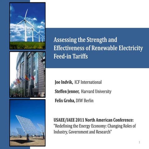 Assessing the Strength and Effectiveness of Renewable Electricity Feed ...