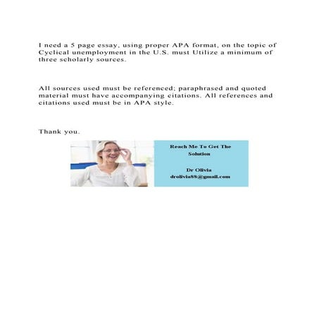 I need a 5 page essay, using proper APA format, on the topic of Cy.docx