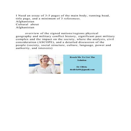 I Need an essay of 3-5 pages of the main body, running head, title p.docx