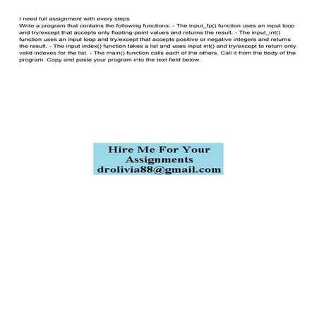 I need full assignment with every steps Write a program tha.pdf