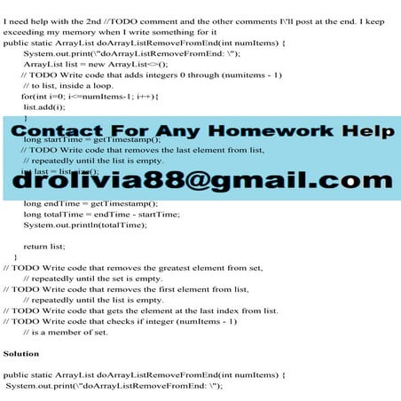 I need help with the 2nd TODO comment and the other comments Ill.pdf