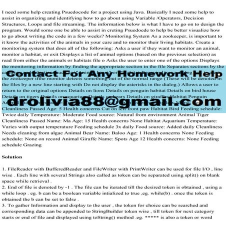 I Need Some Help Creating Psuedocode For A Project Using Java Basic Pdf