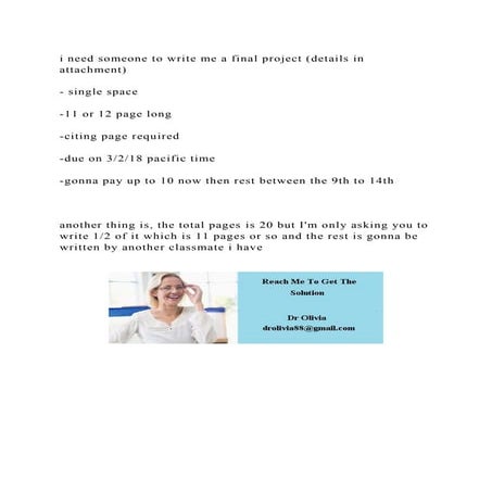 i need someone to write me a final project (details in attachment).docx
