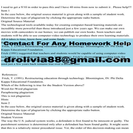 I need to get a 910 in order to pass this and I have 40 mins from n.pdf