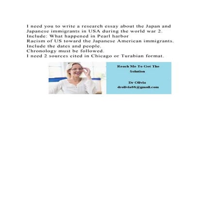 I need you to write a research essay about the Japan and Japanese im.docx