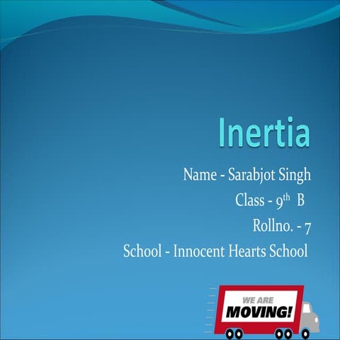 Inertia | PPT