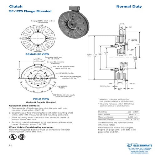 Inertia dynamics sf1225fhd_specsheet | PDF