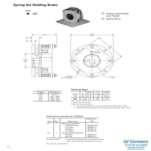 Inertia dynamics ss_holdingbk_303hq_specsheet | PDF