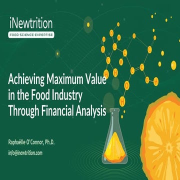 iNewtrition Financial Analysis for the Food Industry | PDF