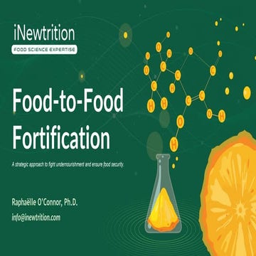 iNewtrition Food to Food Fortification | PPT