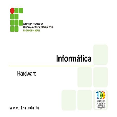 Hardware - funções dos componentes do computador | PDF