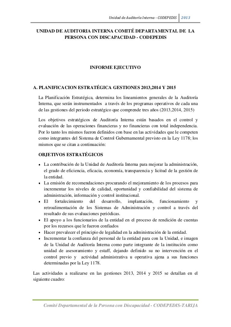 Reporte Ejecutivo Ejemplos