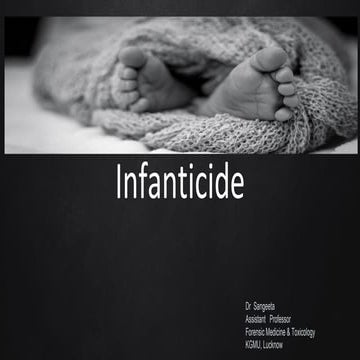 Infanticide -converted.pdf | Pregnancy | Reproductive Health