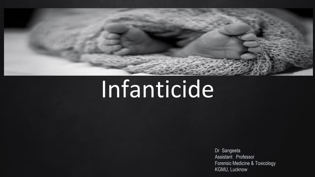 Infanticide | PPTX