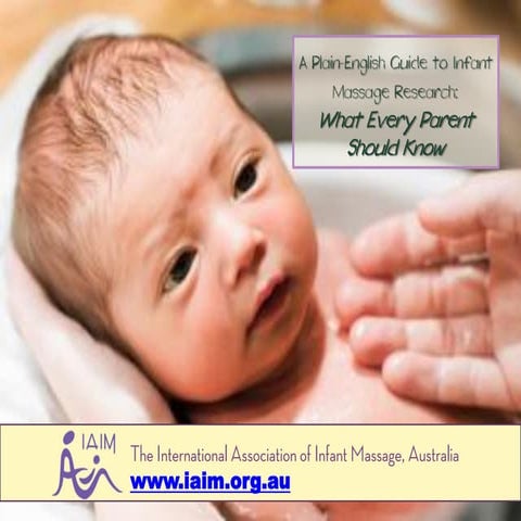 Infant Massage Guide for Parents | PDF