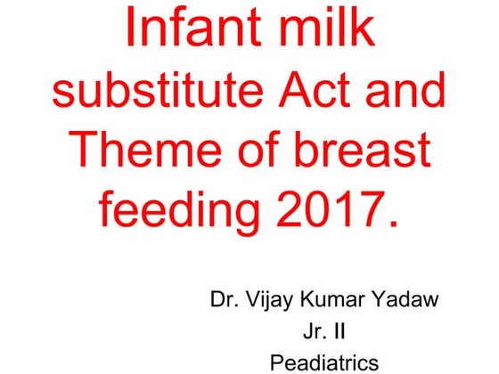 Infant Milk Substitute IMS Act.pptx