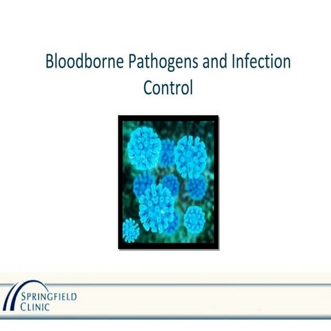 Bloodborne Pathogens and Infection Control Training | PPT