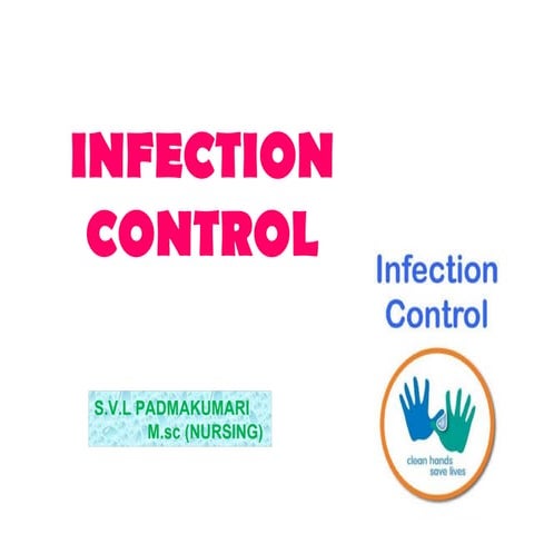 Infection control nursing | PPTX