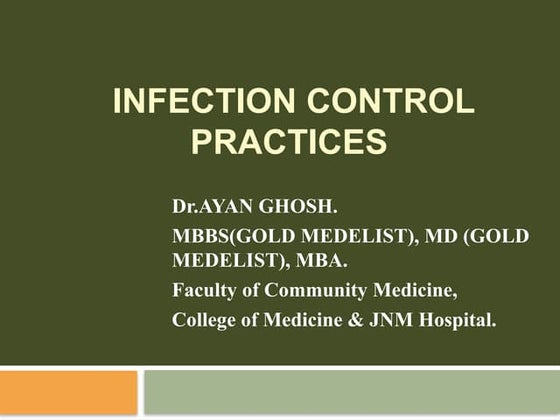 Cleaning in hospital as per guidelines | DOCX | Infectious Diseases ...