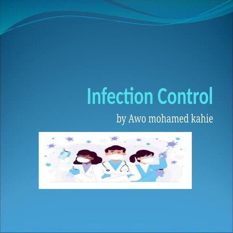 Infection Control & Prevention | PPTX