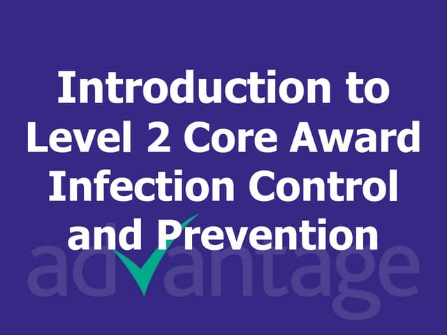 Infection prevention and control | PPTX