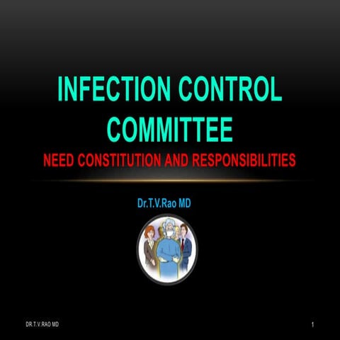 Infection Control In Hospitals | PPTX