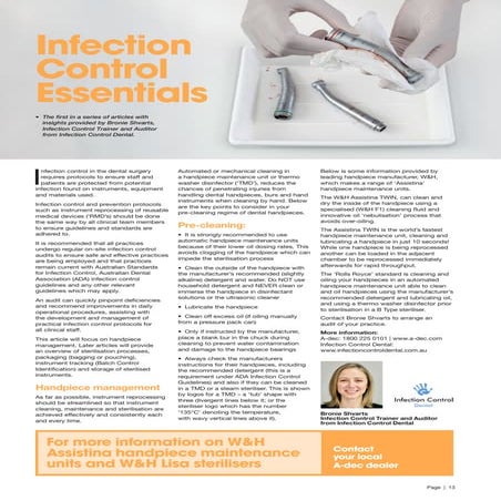 Infection control essentials | PDF