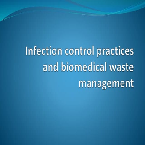 Infection control in dentistry | PPTX | Infectious Diseases | Diseases ...