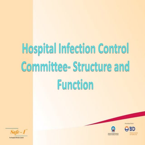 Infection Control In Hospitals | PPTX