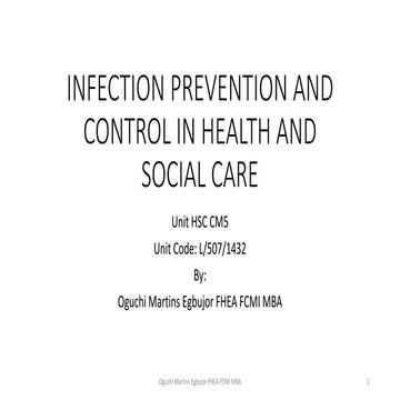 INFECTION PREVENTION AND CONTROL IN HEALTH AND SOCIAL CM5 JULY 2023.ppt