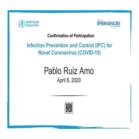 Infection Prevention and Control (IPC) for Novel Coronavirus (COVID-19 ...