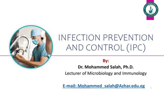 Infection Prevention and Control (IPC).ppt | Infectious Diseases ...