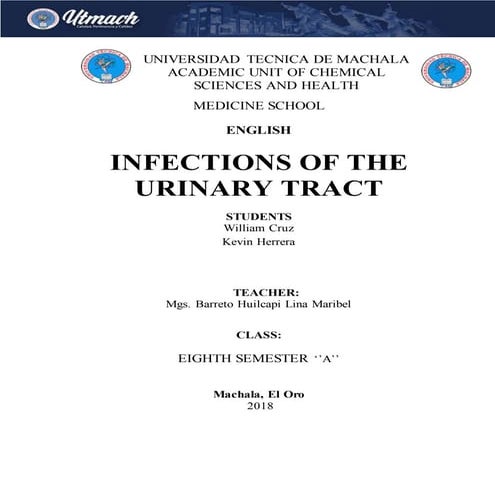 Infections of-the-tract-urinary | PDF