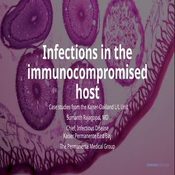 Infections in Immunocompromised Hosts, IKS.pptx