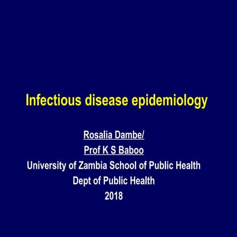 infectious disease epidemiology.pptx0000 | PPTX