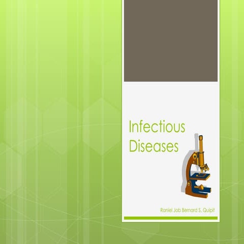 Infectious Diseases | PPTX | Infectious Diseases | Diseases and Conditions