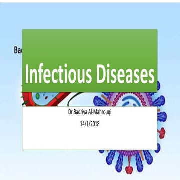 Infectious diseases | PPTX
