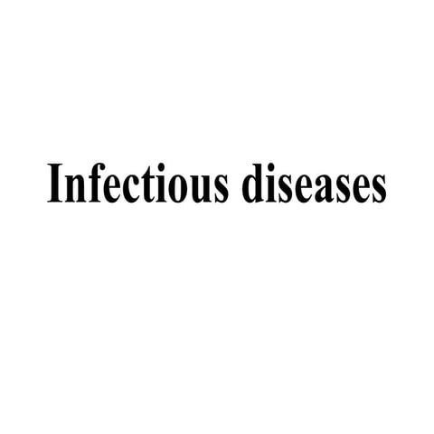 Infectious diseases.ppt