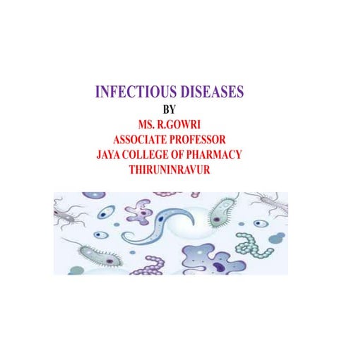 INFECTIOUS DISEASES PPT | PPTX
